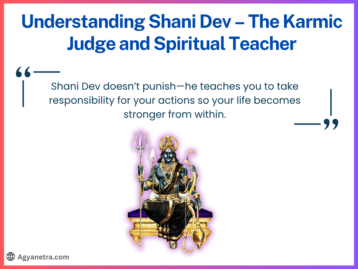 Understanding Shani Dev – The Karmic Judge and Spiritual Teacher ...